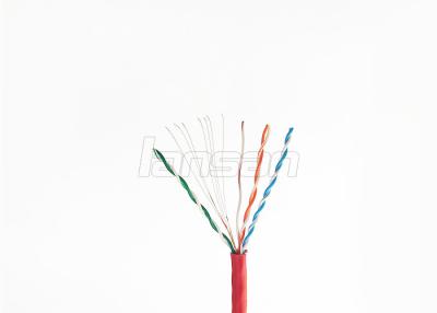 China 4 Pair BC CCA CCS Cat5e Lan Cable 300m / Roll Al Foil LSZH for sale