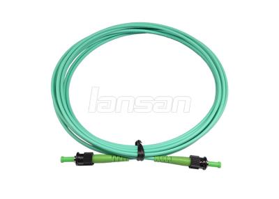 China 3.0mm ST ST Fiber Patch Cord G652D , High Return Loss Single Mode Fiber Jumpers for sale