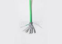 China LSZH Jacket Cat7 SFTP Cable PVC PE 305m/ Roll Copper Wire ANATEL for sale