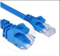 China Cat6 UTP BC conductor Patch Cord HDPE Insulation 90 Degree Bending Molded Boot Connector for sale