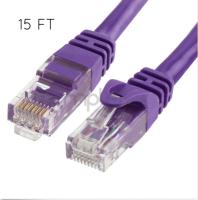 China Multi Color Cat6 UTP 24AWG BC Patch Cord LAN Cable With ROHS Jacket for sale
