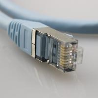 China STP Shielding CAT6A Patch Cord  Pure Copper Snagness 10 Ft Ethernet Cable for sale