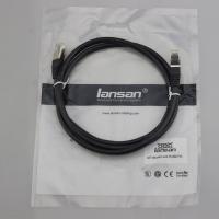 China Round SSTP Cat6A Patch Cord LSZH 1m RJ45 Connector 568B Pure Copper Standred for sale