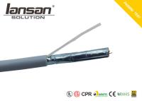 China BC PVC Cat5e Lan Cable CM Jacket FTP 4 Pair Wire CM Flame Retardant for sale