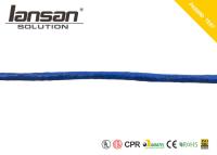 China UTP FTP 0.48mm 0.511mm HDPE Cat5e Network Cable for sale