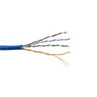 China CPR UTP Cat5e Lan Cable 4 Pairs Bare Copper ANATEL With BC CCA Conductor for sale