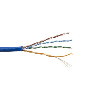China CPR UTP Cat5e Lan Cable 4 Pairs Bare Copper ANATEL With BC CCA Conductor for sale