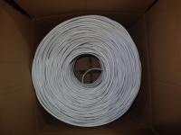China Channel Test Cat6A Lan Cable 500 M/Roll 23awg Twisted Pair Network Cable for sale