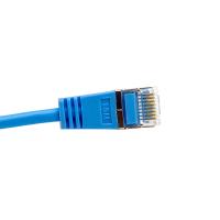 China 24AWG UTP 4 Pair Bare Copper 90° Bending Cat6 Patch Cord for sale