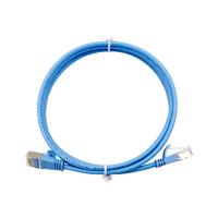 China Al Foil HDPE 24AWG Cat6 Patch Cord With PVC Jacket for sale
