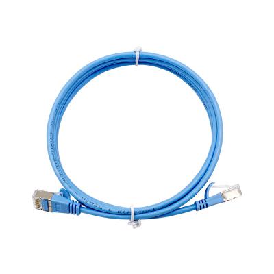 China Al Foil HDPE 24AWG Cat6 Patch Cord With PVC Jacket for sale
