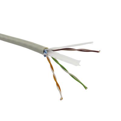 China 0.48mm 0.511mm 24AWG HDPE UTP FTP Cat5e Lan Cable for sale
