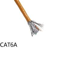 China Copper FTP Cat6A Network Cable Al Foil High Speed 10GB LSZH for sale
