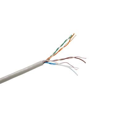China ANATEL PVC BC/CCA Conductor 24AWG FTP Cat5e Lan Cable for sale