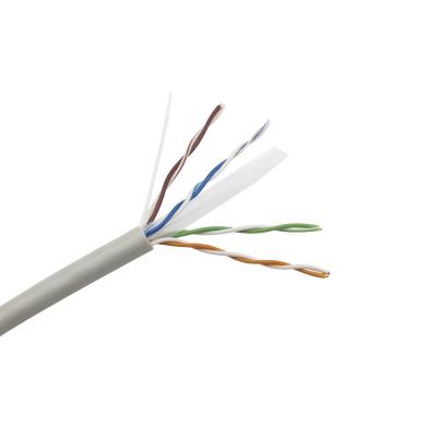 China PVC Unshielded Copper Clad Aluminum 4 Pair Cat6 Cable 23AWG for sale