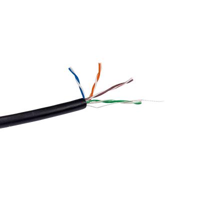 China 100Mhz 8 Cores 4 Pair Single PE UTP Cat5e Cable 0.50 Copper for sale