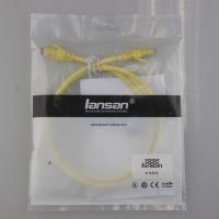 China BC HDPE Cat6 Patch Cord 0.4mm Copper ETL For Computer Networks for sale