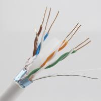 China BC 0.57mm LSZH FTP Cat6 Lan Cable 305M/Roll Solid Copper Al Foil for sale