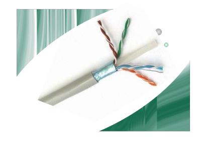 China Indoor Al Foil 305m Cat6 FTP Cable PVC Jacket HDPE for sale