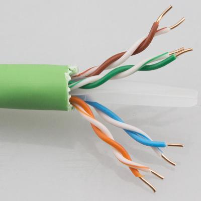 China 24AWG Cat6a Lan Cable Shielded Patch Cable For DSL Modems for sale