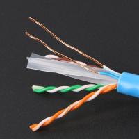 China LSZH 250Mzh Cat6 UTP Cable 23AWG Polyethylene For Communication for sale
