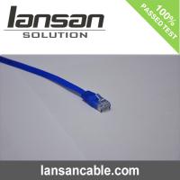China 24AWG LSZH Polyethylene Cat6 Patch Cord HDPE RJ45 Cat6 Shielded Cable for sale