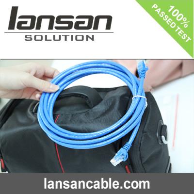 China CCA Cat6 UTP Network Patch Cord Round PVC Rj45 Ethernet Cable 1.5m 2m 3m for sale