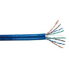 China PVC SFTP ANATEL Cat5e Lan Cable 4 Pair Twisted 0.50 Solid Bare Copper AI Mylar for sale
