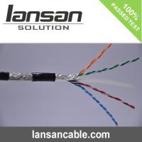 China ETL SFTP HDPE LSZH Cat6 Shielded Cable ANATEL Al Cat6 Ethernet Cable for sale