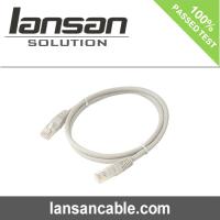 China Al Foil HDPE Cat6 UTP Patch Cord 2m ETL ANATEL Unshielded for sale