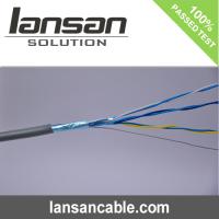 China HDPE PVC Cat5e Ethernet Cable 100MHZ PE Anti UV 24AWG AI Mylar for sale