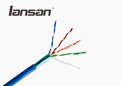 China Insulation HDPE Cat5e Lan Cable BC 0.50 4 Pair 305m/ Roll Copper for sale