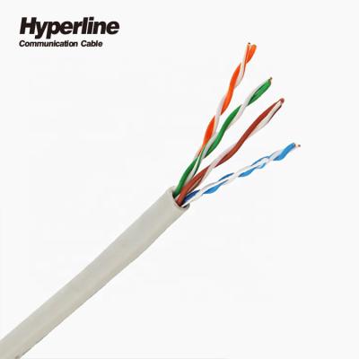 China CCC HDPE Cat5e Lan Cable 24AWG Copper UTP ANATEL Unshield for sale