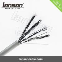 China ETL LSZH Cat6A Lan Cable HDPE Insulation AL Mylar Gigabit Lan Cable for sale