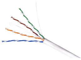 China UTP HDPE Cat6 Lan Cable Aluminum Mylar 4 Pair 23awg BC Polyethylene for sale