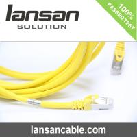 China LSZH Cat6A UTP Patch Cord 24AWG BC Pure Copper Cat6A Patch Cables for sale
