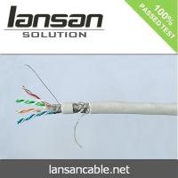 China Al Foil Ethernet Cat6 Cable Magnesium Metal Category 6 Ethernet Cable HDPE for sale