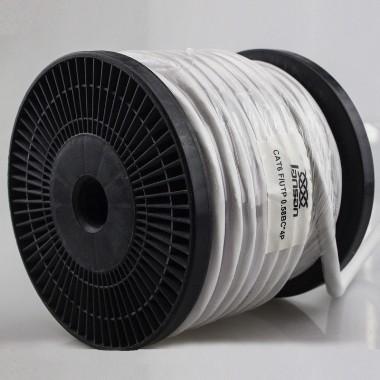 China PE Jacket Cat6A Lan Cable PVC LSZH U / UTP 10G Unshielded Copper BC CCA for sale