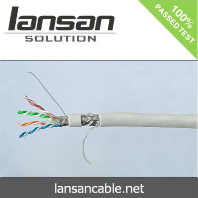 China Ethernet Cat6 SFTP Cable Bare Copper Indoor Category 6 High Speed Lan Cable for sale