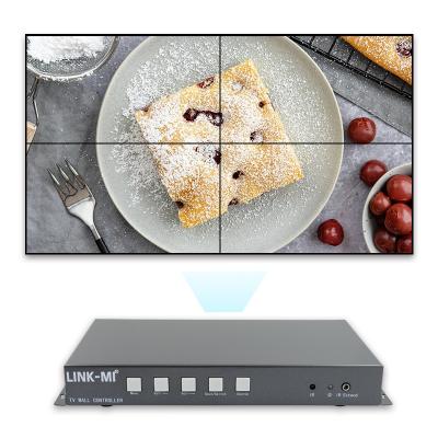 China 2X2 Video Wall Controller Support HDMI USB Signal Input 1080P For Advertising for sale