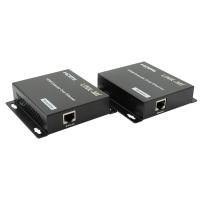 China 120M HDMI Extender AV Over IP 1080P With IR Support Point To Many To Many Cascading for sale