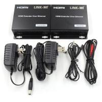 China 120M HDMI Extender AV Over IP 1080P With IR Support Point To Many To Many Cascading for sale