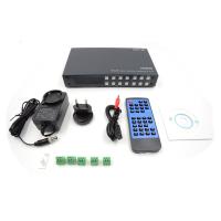 China 4K Hdmi Matrix / Hd Hdmi Splitter Switcher with Black Silkscreen Panel and DTS Audio Format Support for sale