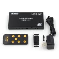China 3X1 HDMI 2.0 Switch Hd Matrix Switcher 3 X 1 Hdmi Switch 3 Port Hdmi Switch 1080P 20m for sale