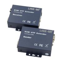 China 3mV 100m VGA Extender USB+VGA KVM Extender Over Cat5e/6 Cable for sale