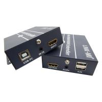 China 120m 4K KVM Extender HDMI Over Cat 6 / Cat6e Cable For Keyboard Mouse for sale
