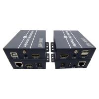 China 120m 4K KVM Extender HDMI Over Cat 6 / Cat6e Cable For Keyboard Mouse for sale