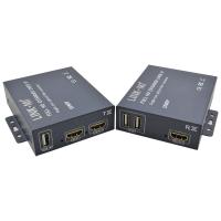 China 20KM HDMI KVM Fiber Extender With Loop Out 1080P Extender HDMI Over Fiber for sale