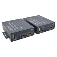 China 20KM HDMI KVM Fiber Extender With Loop Out 1080P Extender HDMI Over Fiber for sale