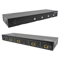 China 70M 4X4 HDMI Matrix With IR Matrix Function 18Gbps 4K@60Hz HDMI 2.0b POC for sale